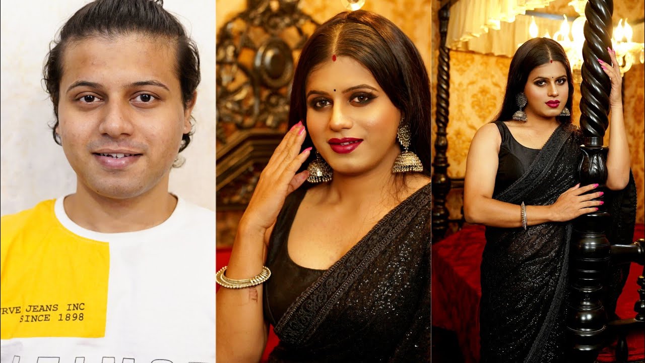 Amazing Male to Female Makeup Tutorial | MtF | Party look | boy to Girl ...