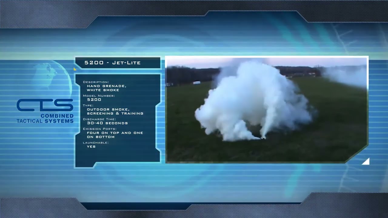 CTS Jet-Lite™ Grenade Splash - YouTube