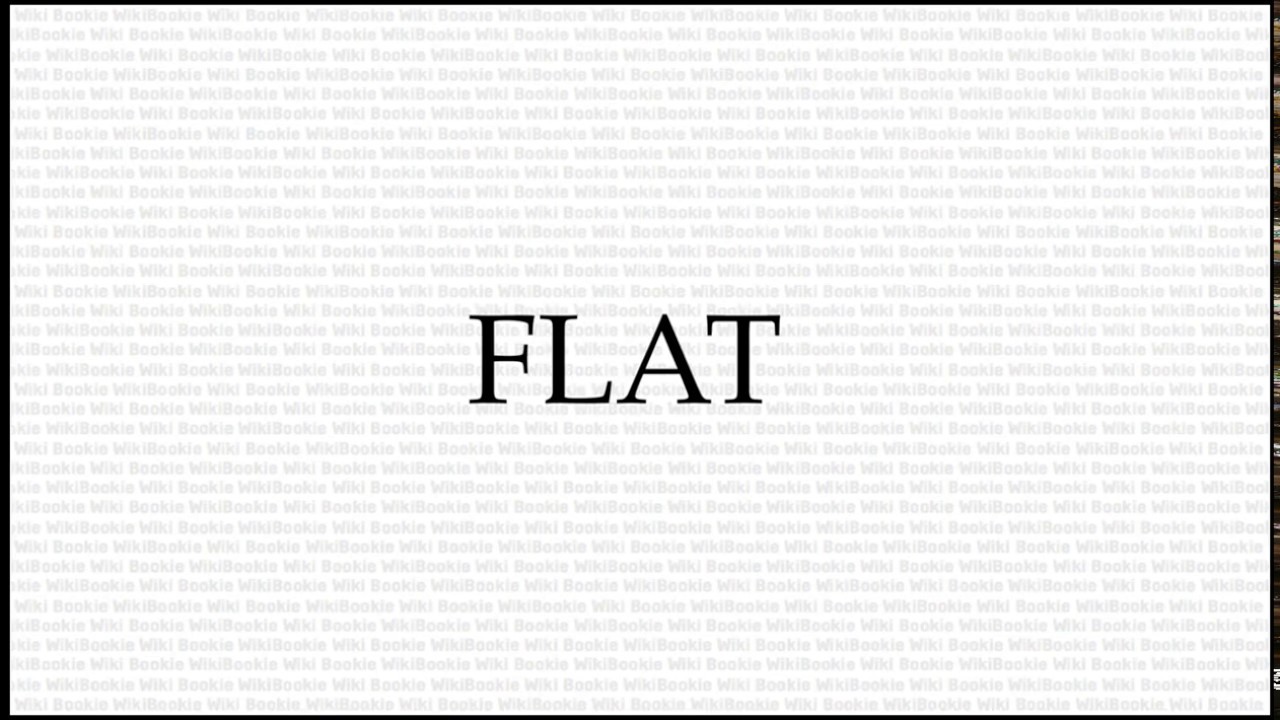 FLAT Meaning - Gamblers' Technical Words - YouTube