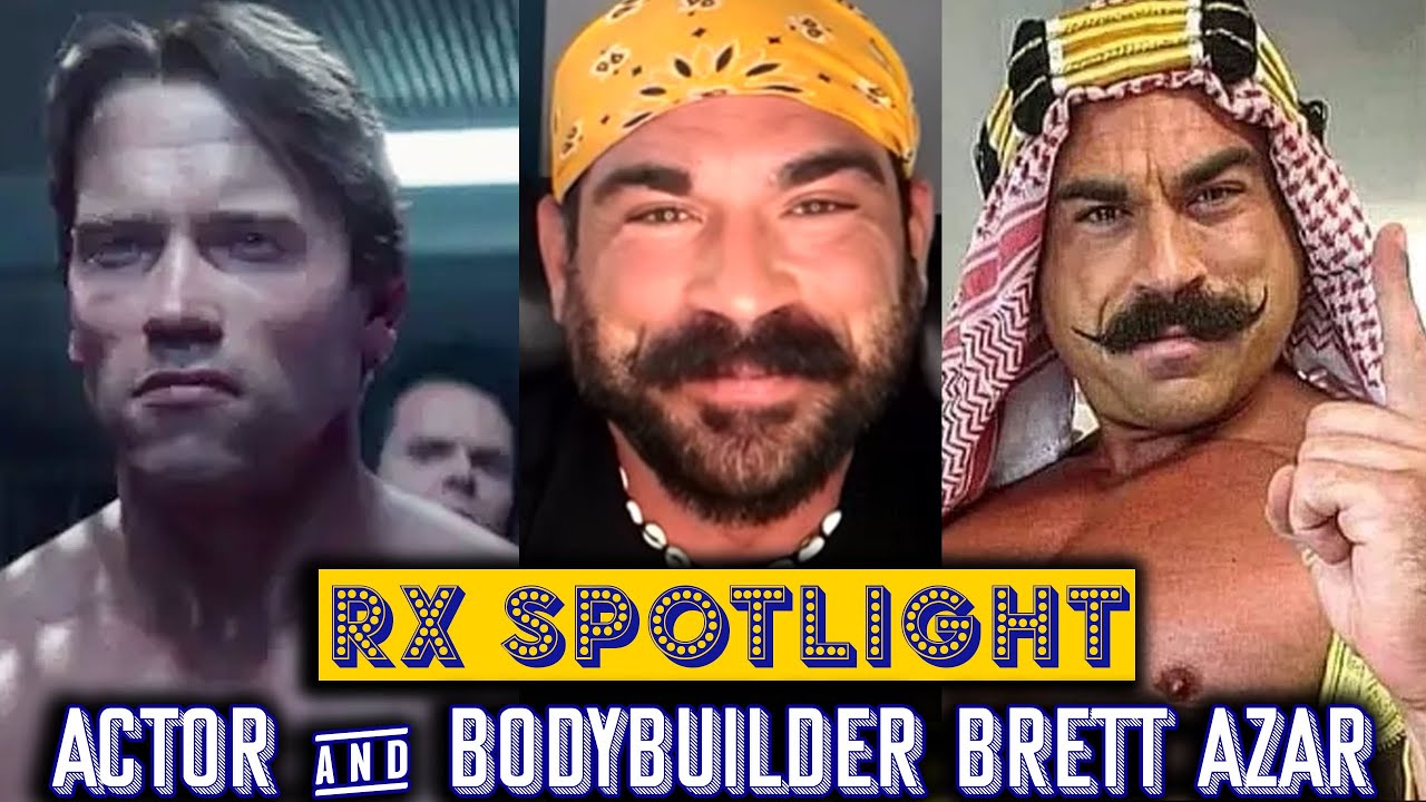 STARRING AS ARNOLD & THE IRON SHEIK! Brett Azar | RX Spotlight - YouTube