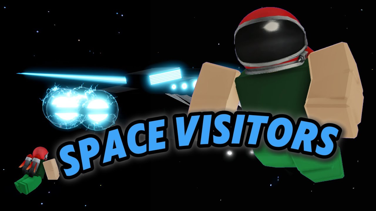 Playing Space Visitors in roblox - YouTube