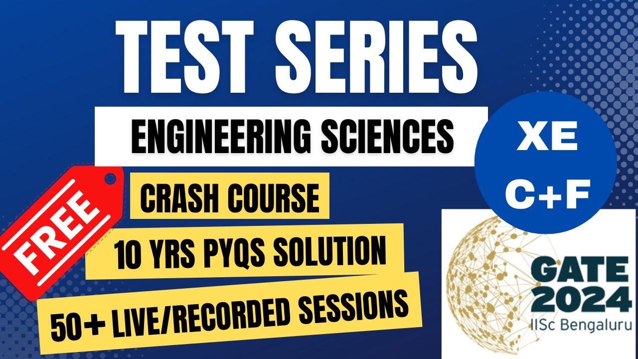 GATE XE Test Series 2024 Announcement | Starts from 15th December ...