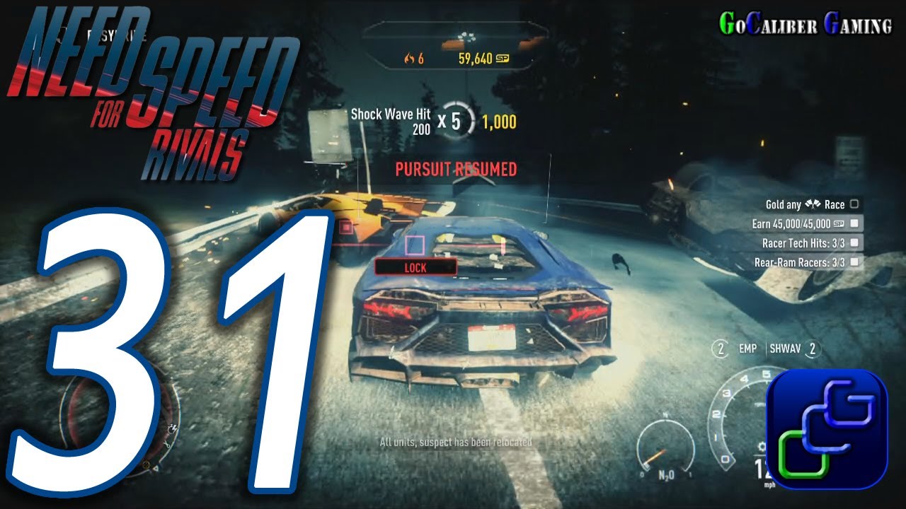 Need For Speed: Rivals Walkthrough - Part 31 - RACER Career Pursuit ...