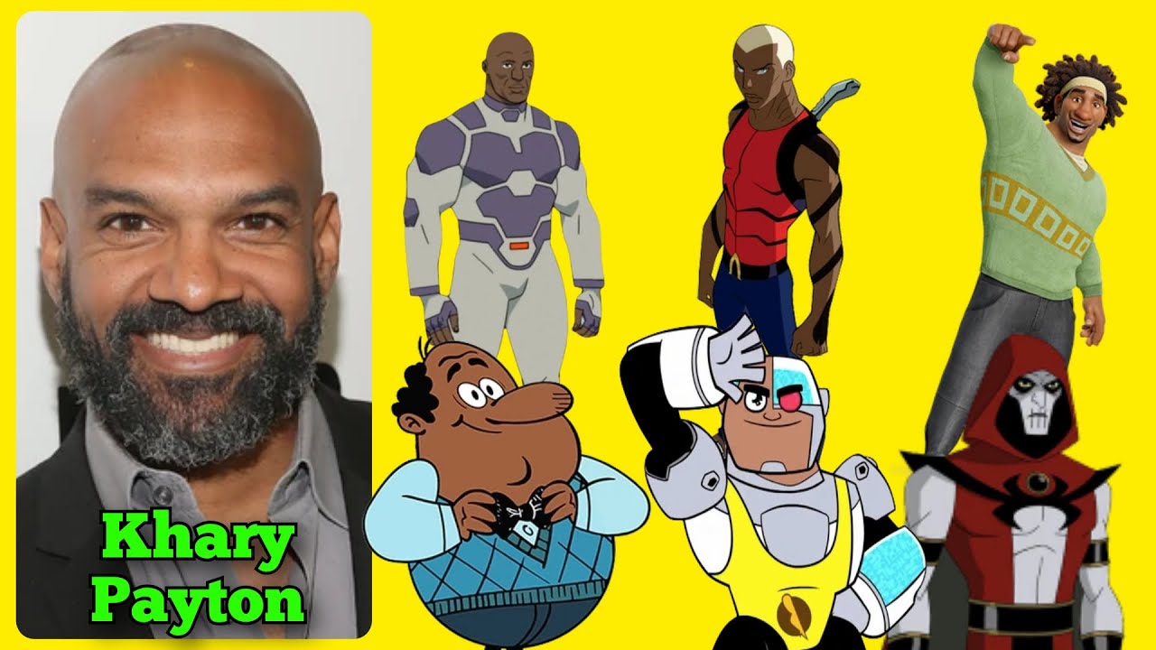 The Many Characters of KHARY PAYTON | Voice Actor - YouTube