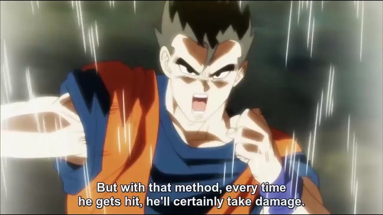 Gohan's feelings in the Tournament of Power - YouTube