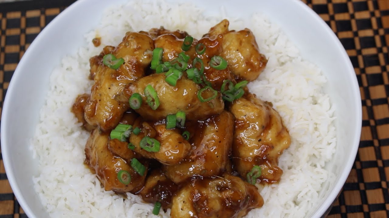 Easy Orange Chicken (Panda Express copycat) What's Kay Cook'N - YouTube
