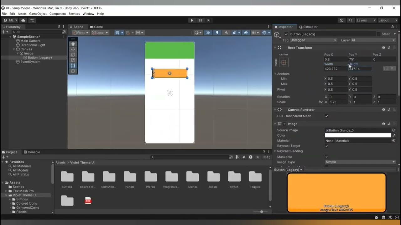 Rect Transform in Unity: Anchors & Pivot - YouTube