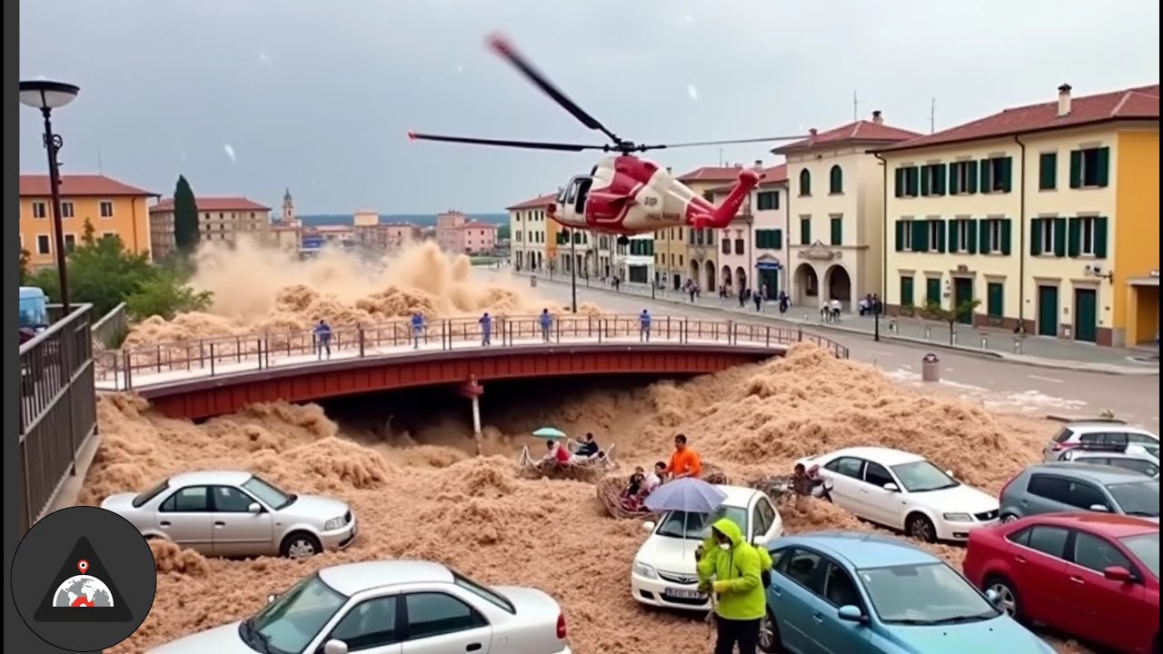 Italy Now! Turin is Underwater — Thousands Trapped as Flash Flood ...