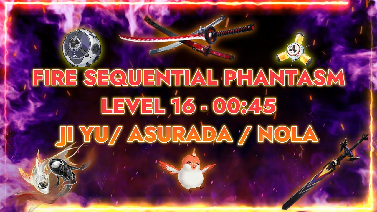 TOWER OF FANTASY FIRE SEQUENTIAL PHANTASM LEVEL 16 - 00:45 - YouTube