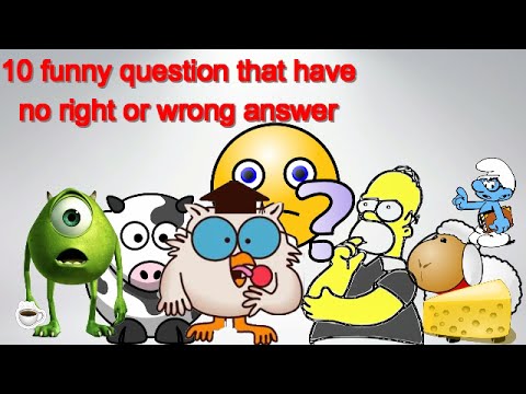 10 Funny Questions That Have No Answer - YouTube