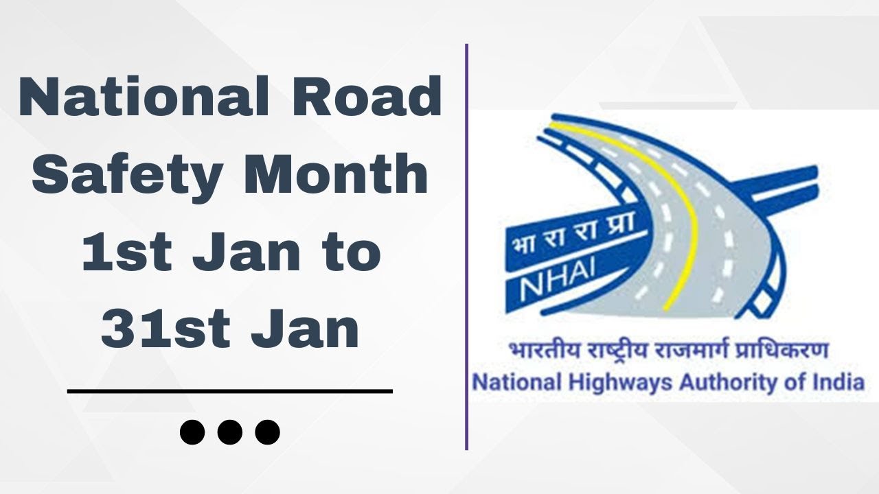 National Road Safety Month 1st Jan to 31st Jan 2025 - YouTube