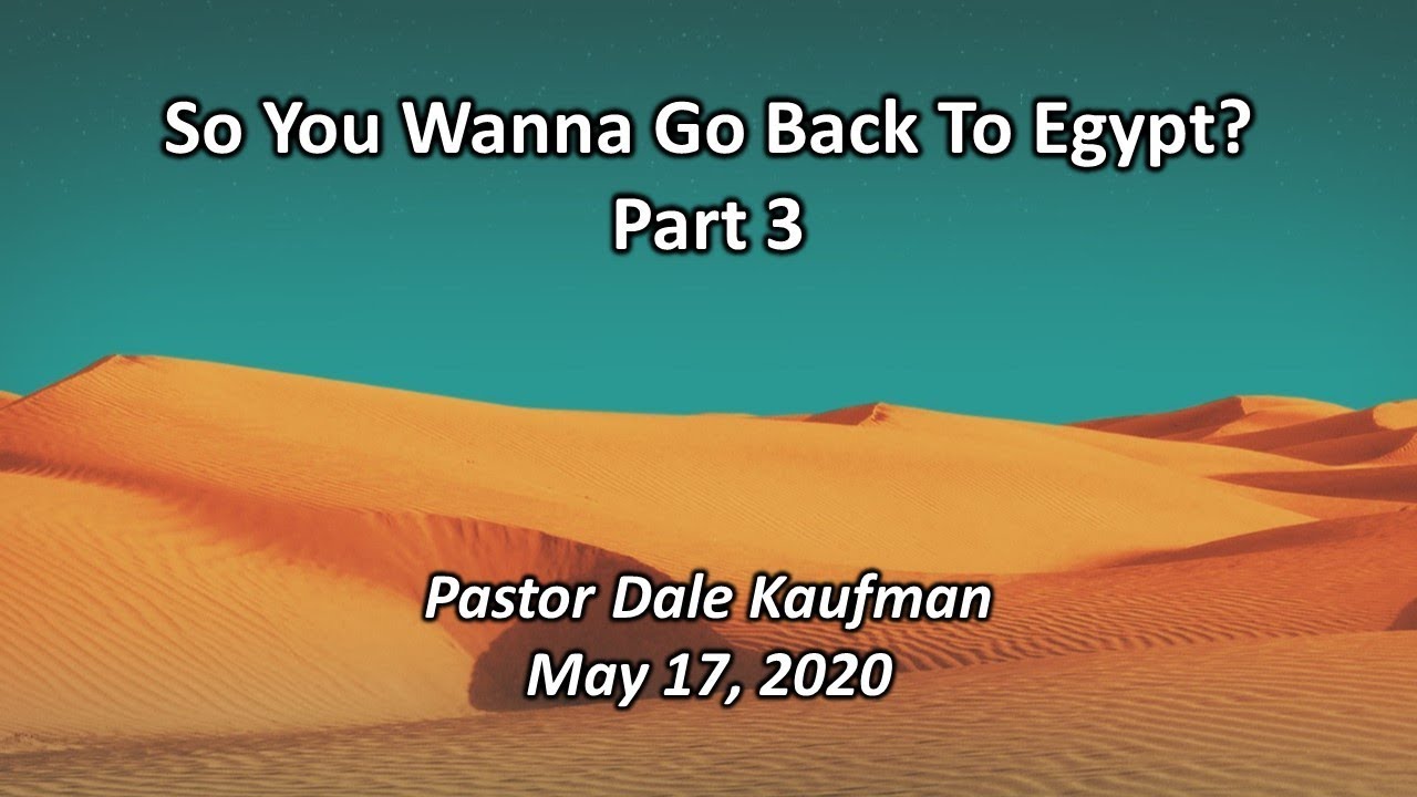So You Wanna Go Back To Egypt - Part 3 - YouTube