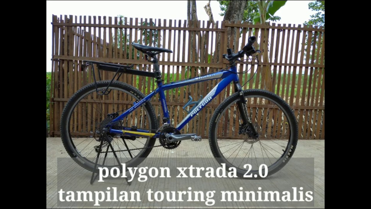 modif sepeda polygon xtrada 2 ala commuterbike - YouTube