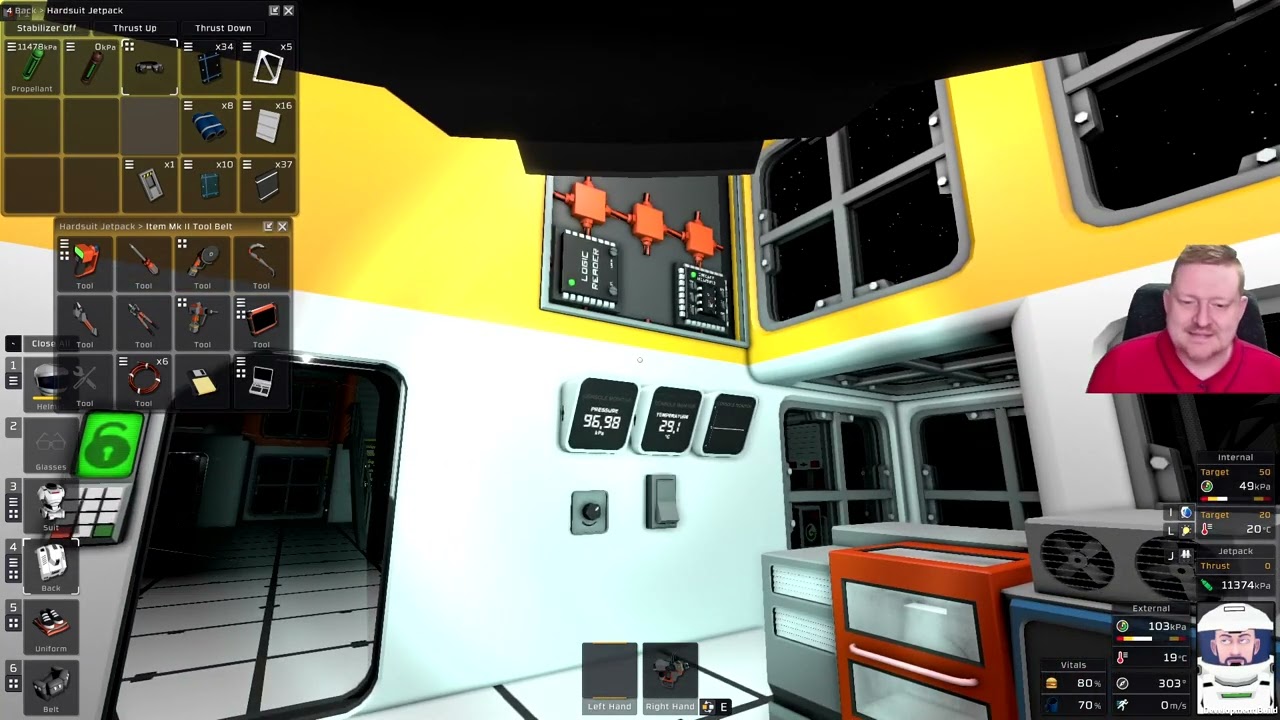 Stationeers Tutorial - Der Gas Fuel Generator - Gameplay - YouTube