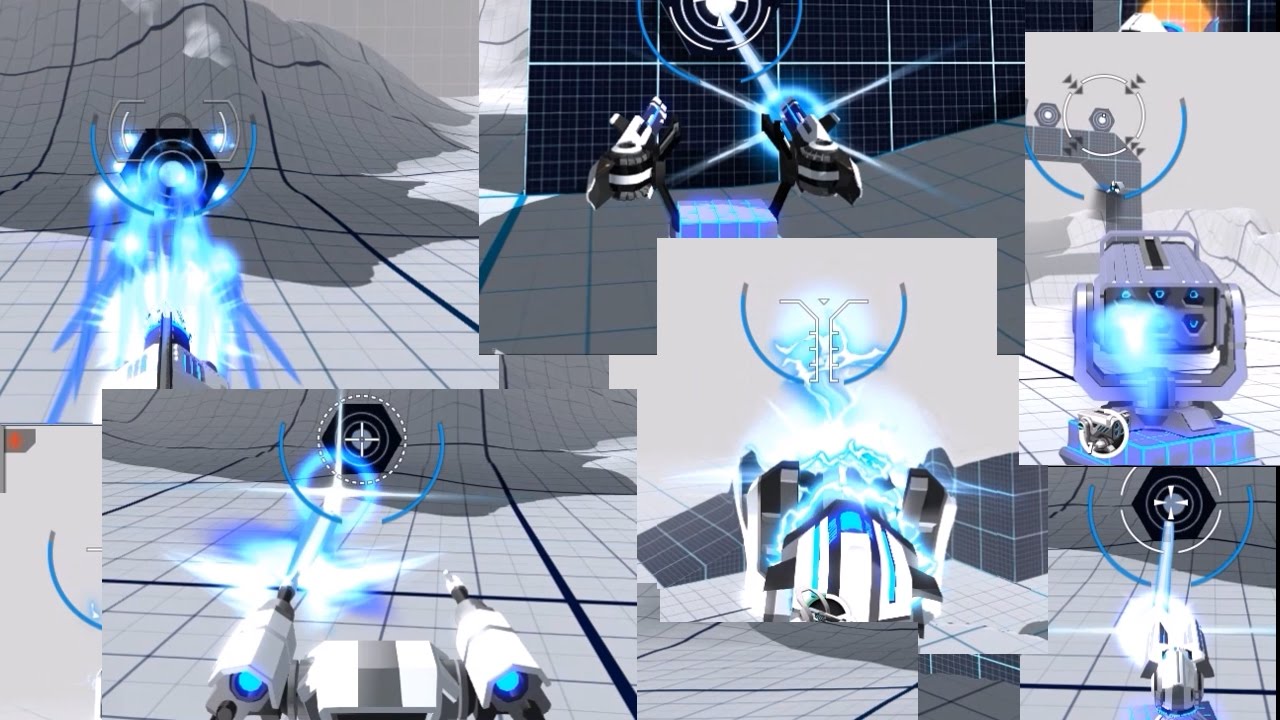 All Giant Robocraft Weapons At 25% Speed - YouTube