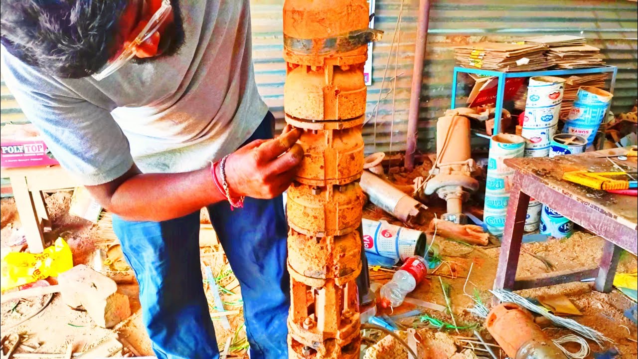 Submersible Pump Repair || Part 2 || Bor Motor Pump Repair || Pump ...