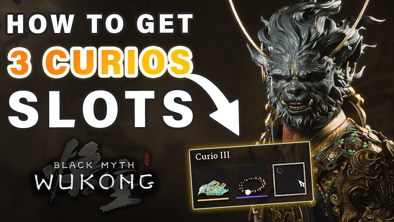 How to Unlock 3rd Curios Item Slot and Iron Armour Set Black Myth ...