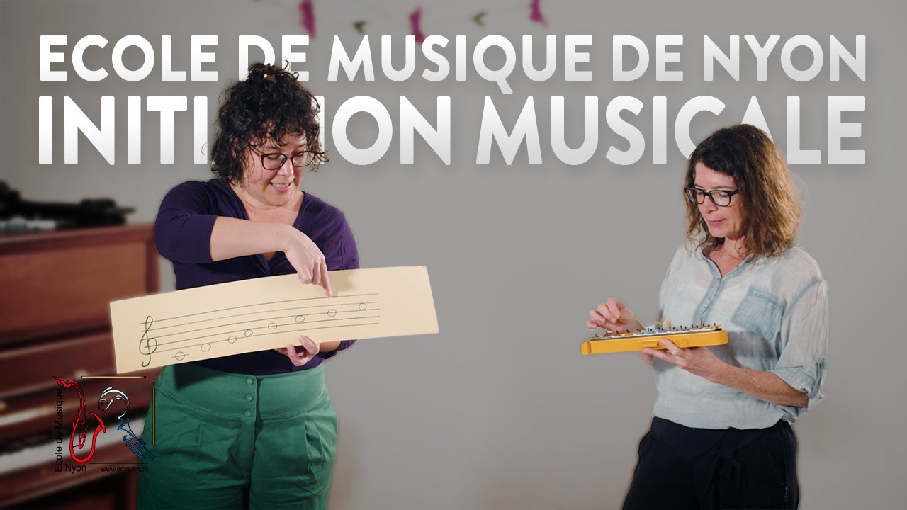 Présentation de l'initiation musicale par Lisa Hagemann et Marianne Oberson - YouTube