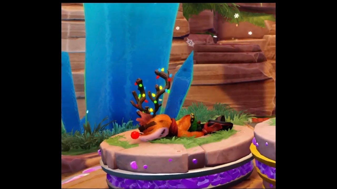 Reindeer Crash Bandicoot Losing Podium Animation - (Crash Nitro Fueled ...