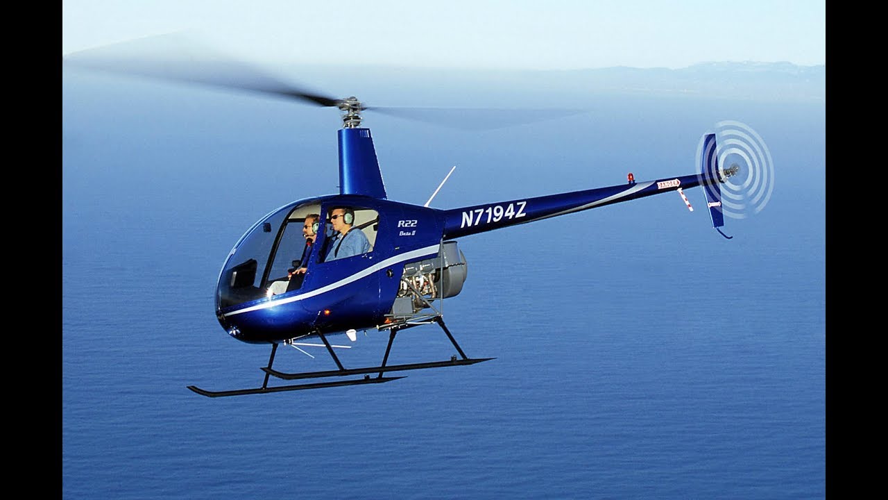 20 Minute Helicopter Lesson In A Robinson R22 @ Costock Heliport - YouTube