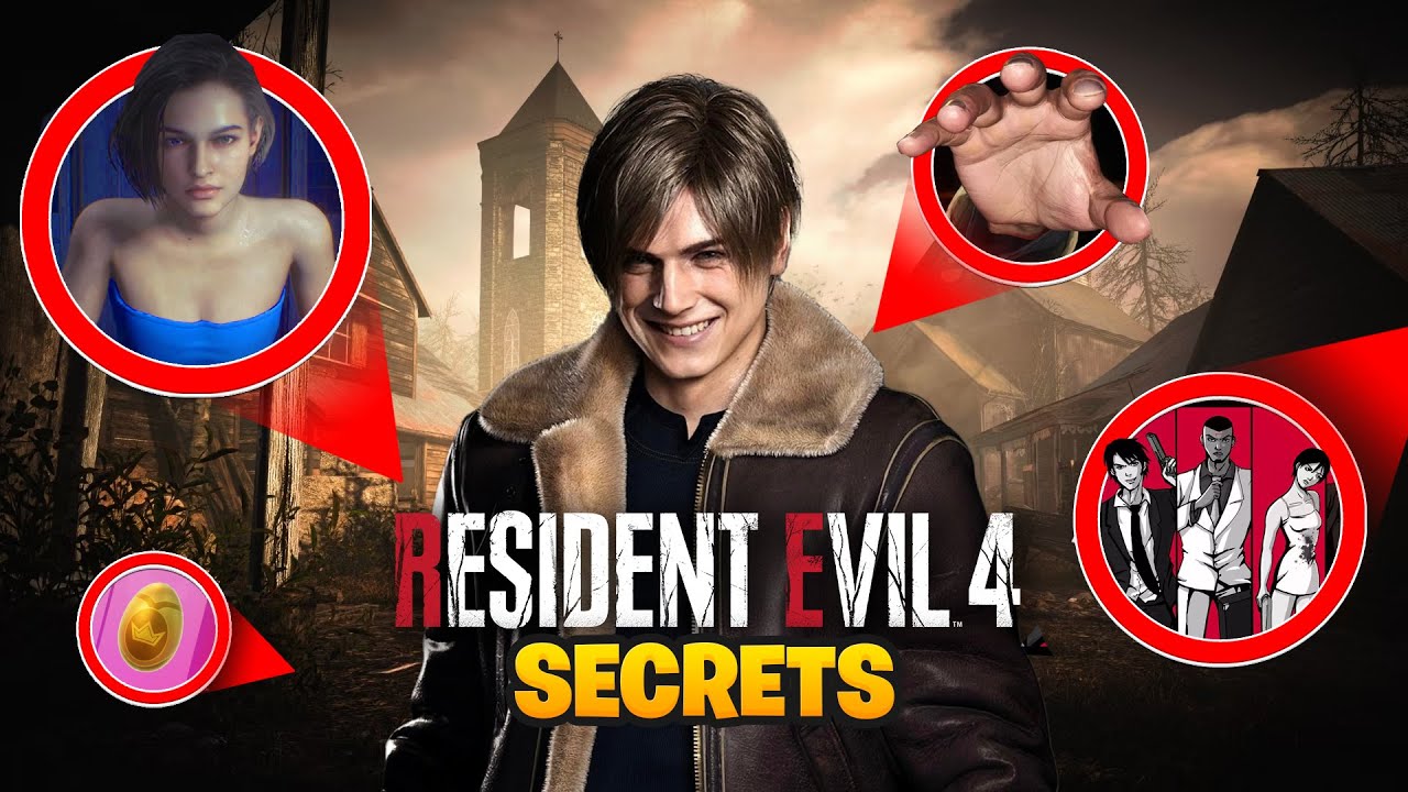 Resident Evil 4 Remake | 30 Secrets and Easter Eggs - YouTube