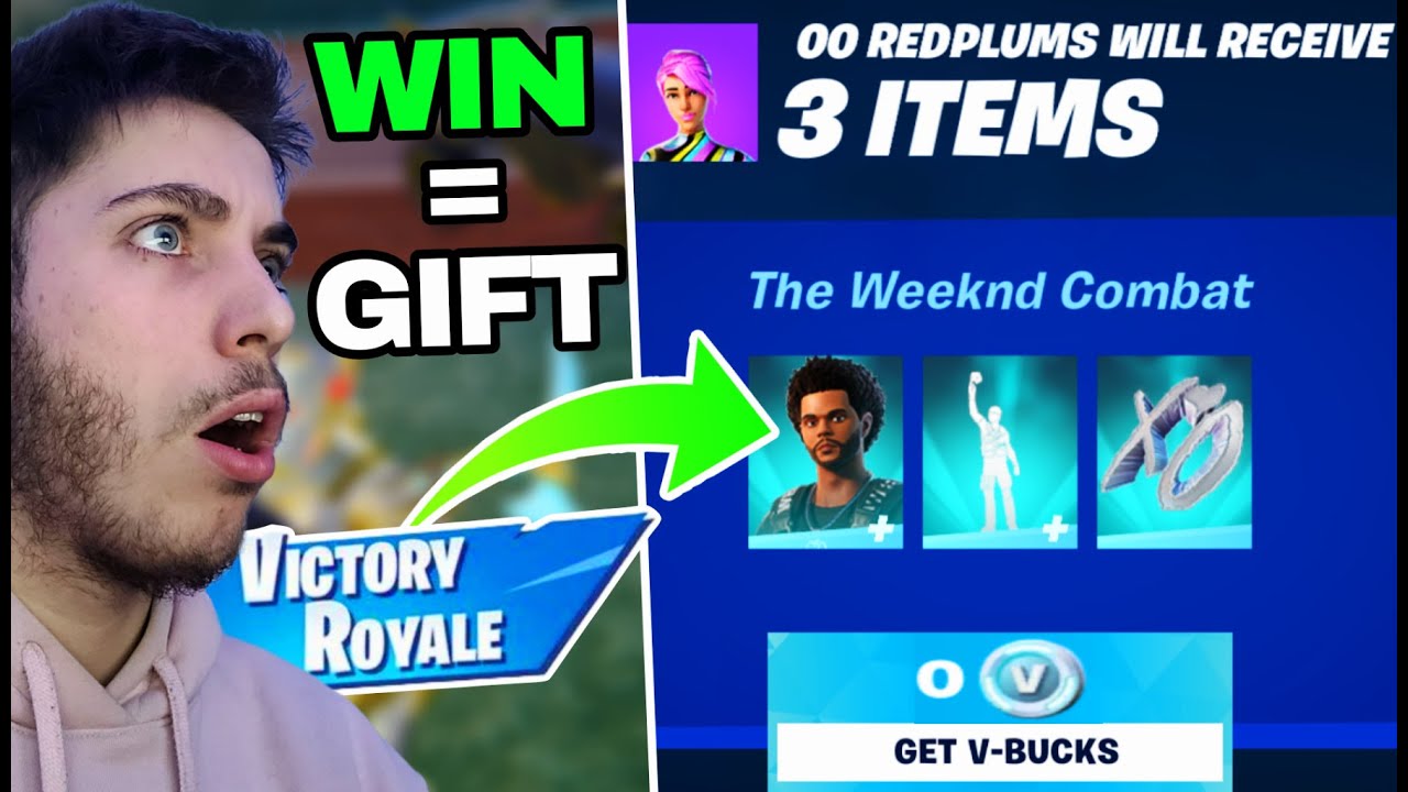 🔴 FORTNITE LIVE - VICTORY ROYALE = GIFTED ITEMS 🤑 | Fortnite With ...