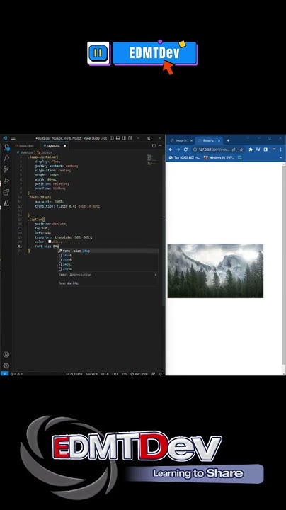 Captions Emerge from the Blur with Pure CSS #edmtdev #html #css #code #asmr #asmrprogramming ...