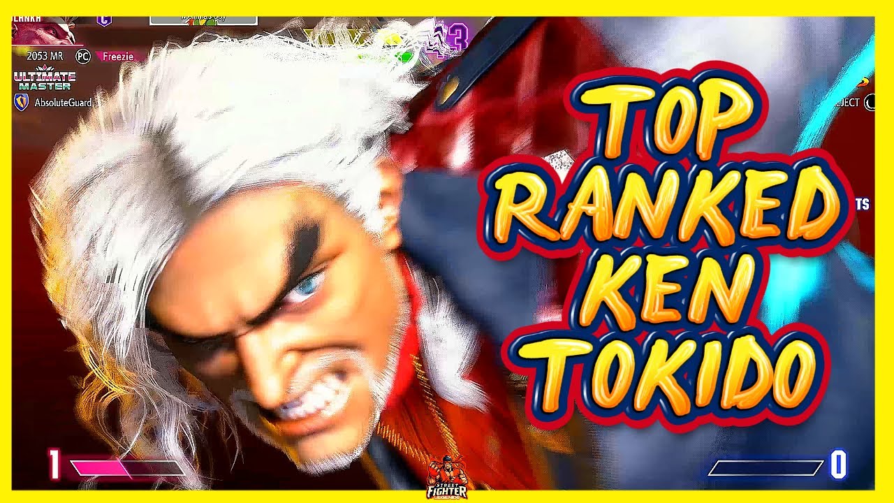 SF6 Ken | Tokido Top Ranked Ken | High Level Ken Gameplay - YouTube