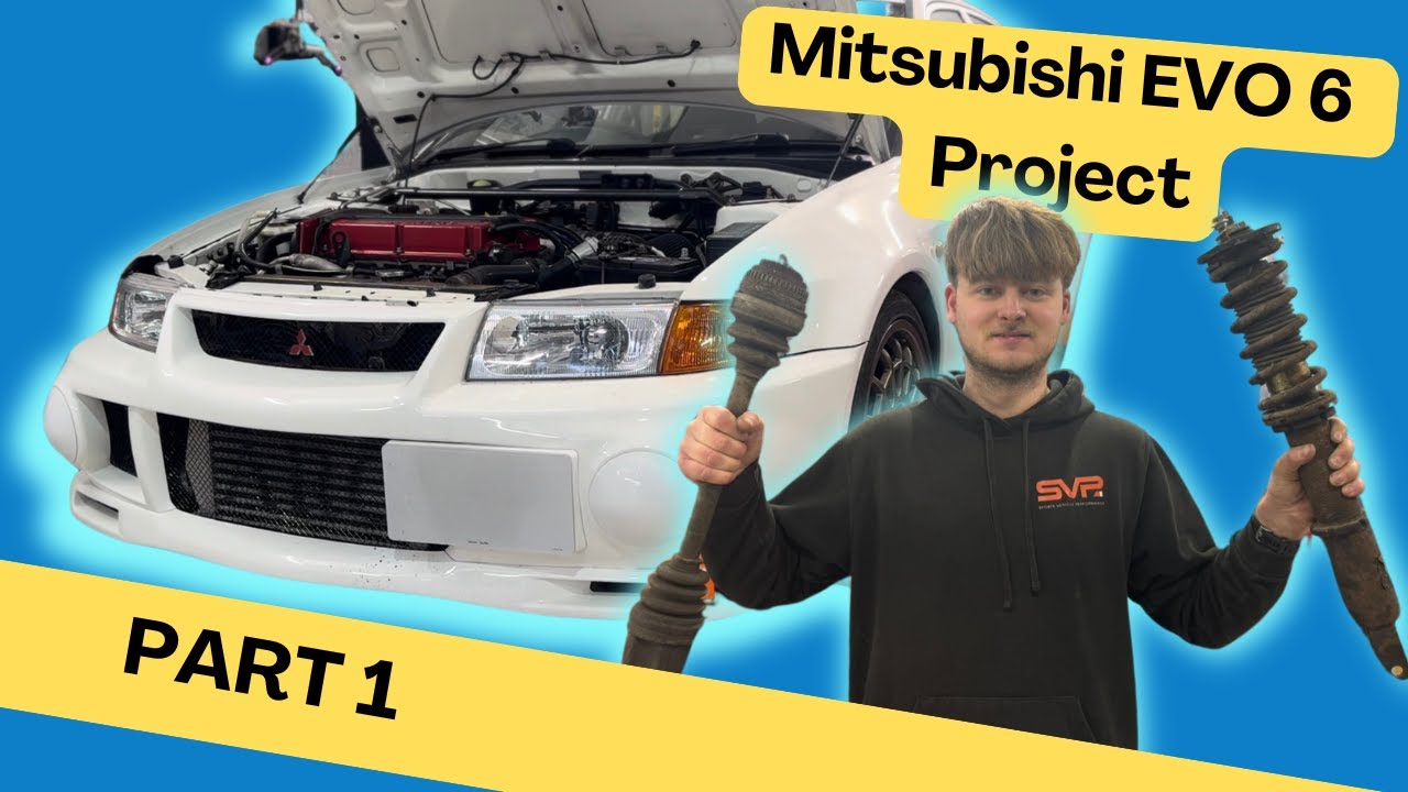Restoring a Mitsubishi Evo 6- EP:1 Stripping Down the Rear End! - YouTube
