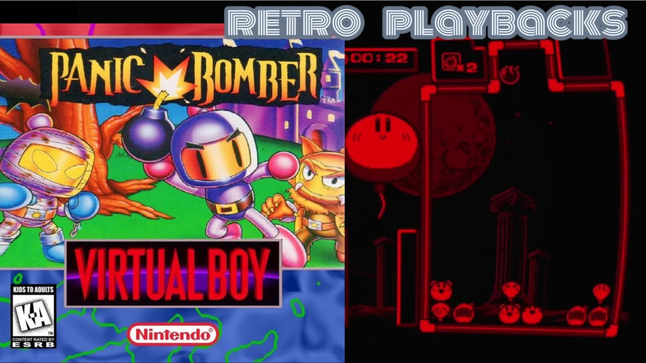 Bomberman: Panic Bomber / Virtual Boy through Oculus Quest - YouTube