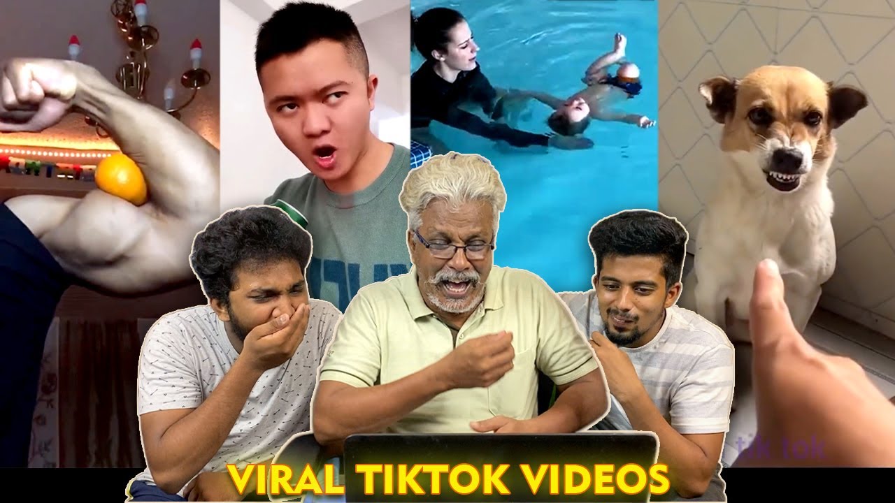 DAD reacts to VIRAL TIKTOK VIDEOS - YouTube
