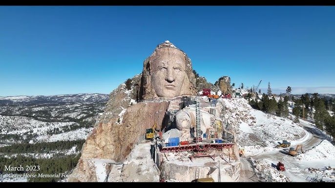 Crazy Horse Memorial Time Lapse