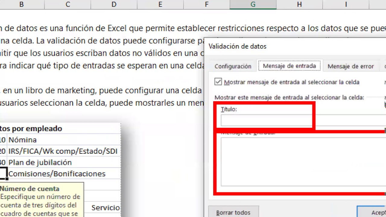 ¿Qué es una validación de datos y para que sirve?😵‍💫 11.0 - YouTube