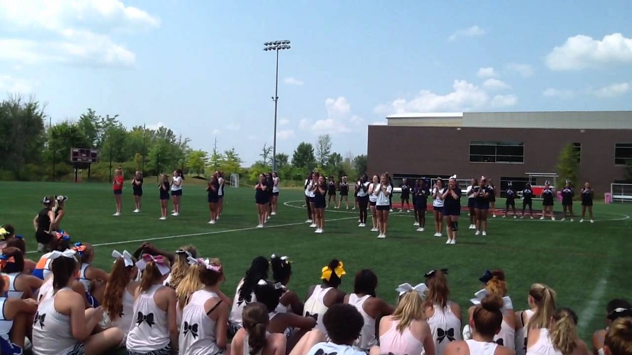 JGHS JV AND FRESHMAN - show your stuff -victory cheer camp 2014 - YouTube