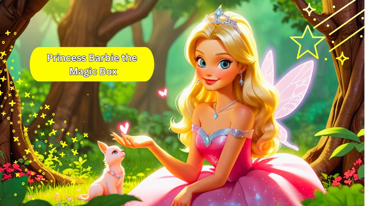 Princess Barbie and the Magic Box | Hindi Fairy Tales for Kids ...