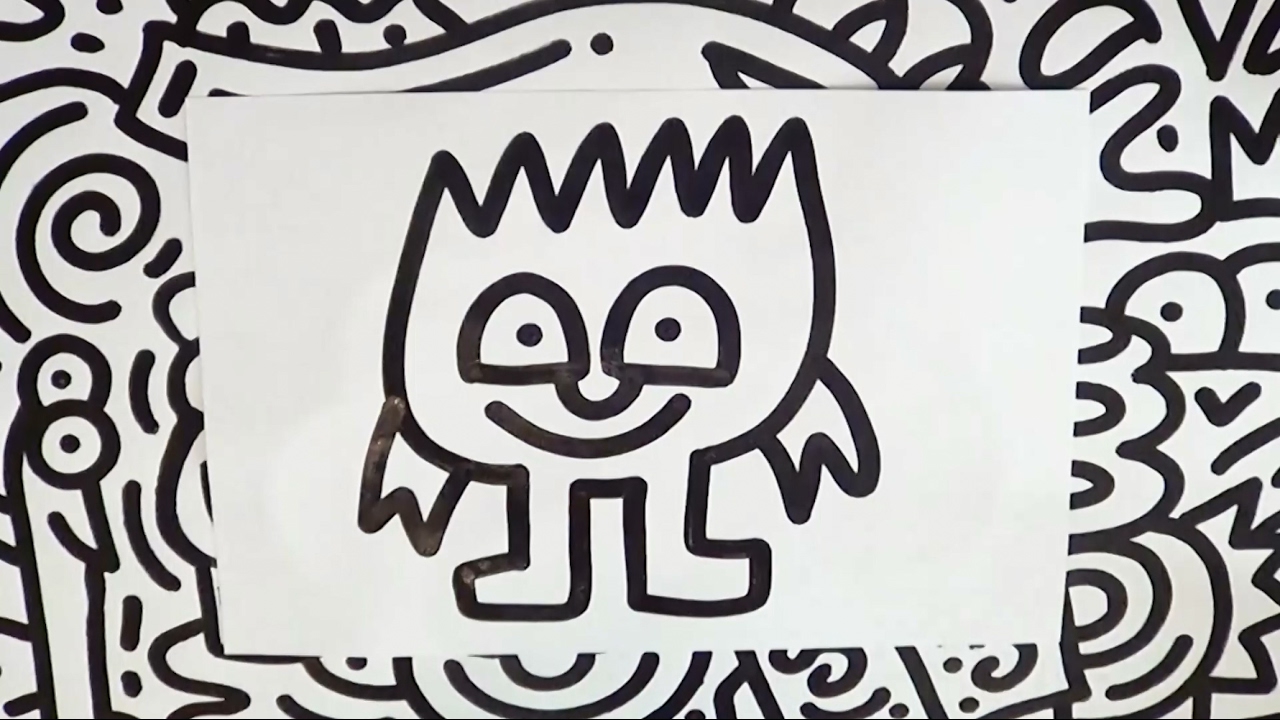 How To Draw a Spikey Guy - YouTube