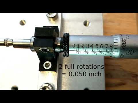 LVDT SetUp Example Video for UMGC / LDT300x