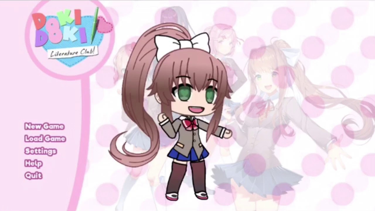 ddlc title screen edit - YouTube