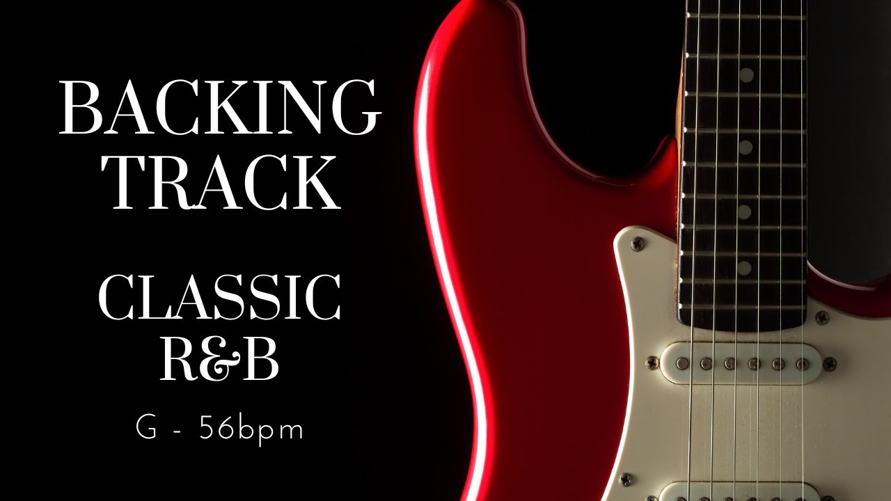 Classic R&B Backing Track in G - 56bpm - YouTube
