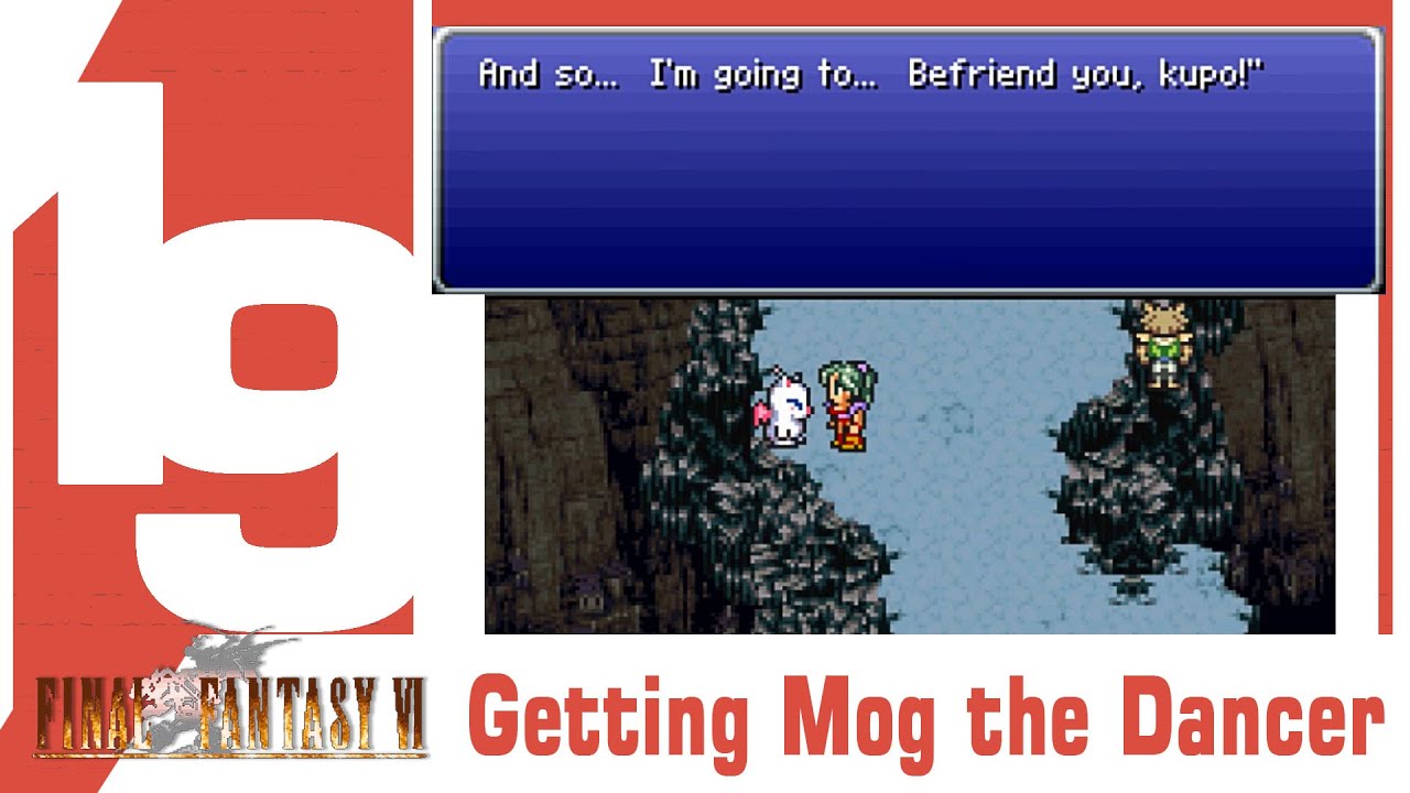 Final Fantasy VI [SNES] #19: Getting Mog as our Party, Kupo! - YouTube