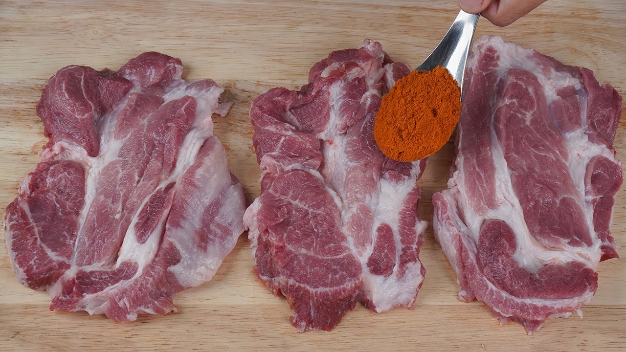 Few people cook pork like this! The secret of the most delicious meat ...