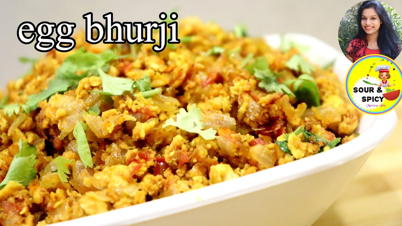 Egg Bhurji II മുട്ട ബുർജി II Street Style II Mutta Masala Thoran II ...