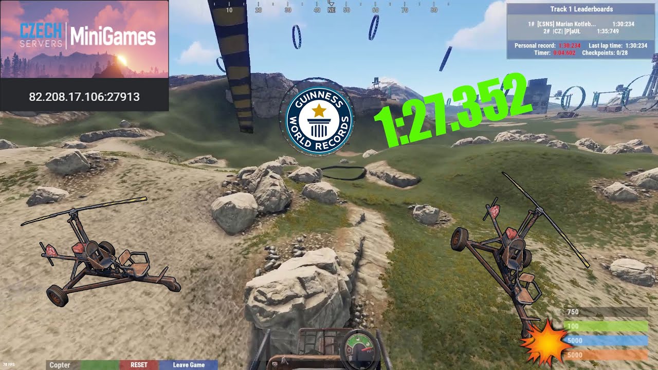 Rust Best pilot ever? *New World Record* - YouTube