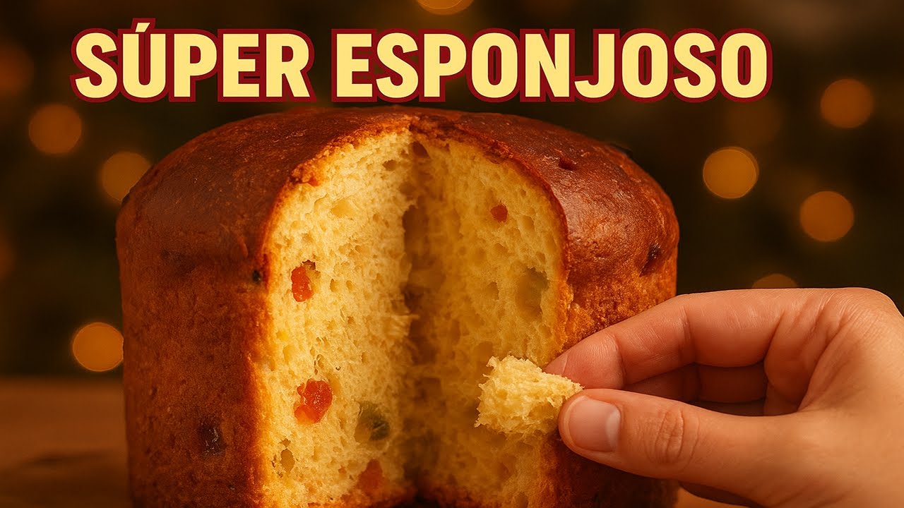 PANETTONE PERFECTO con MASA MADRE 🎄 Receta Casera para NAVIDAD - YouTube