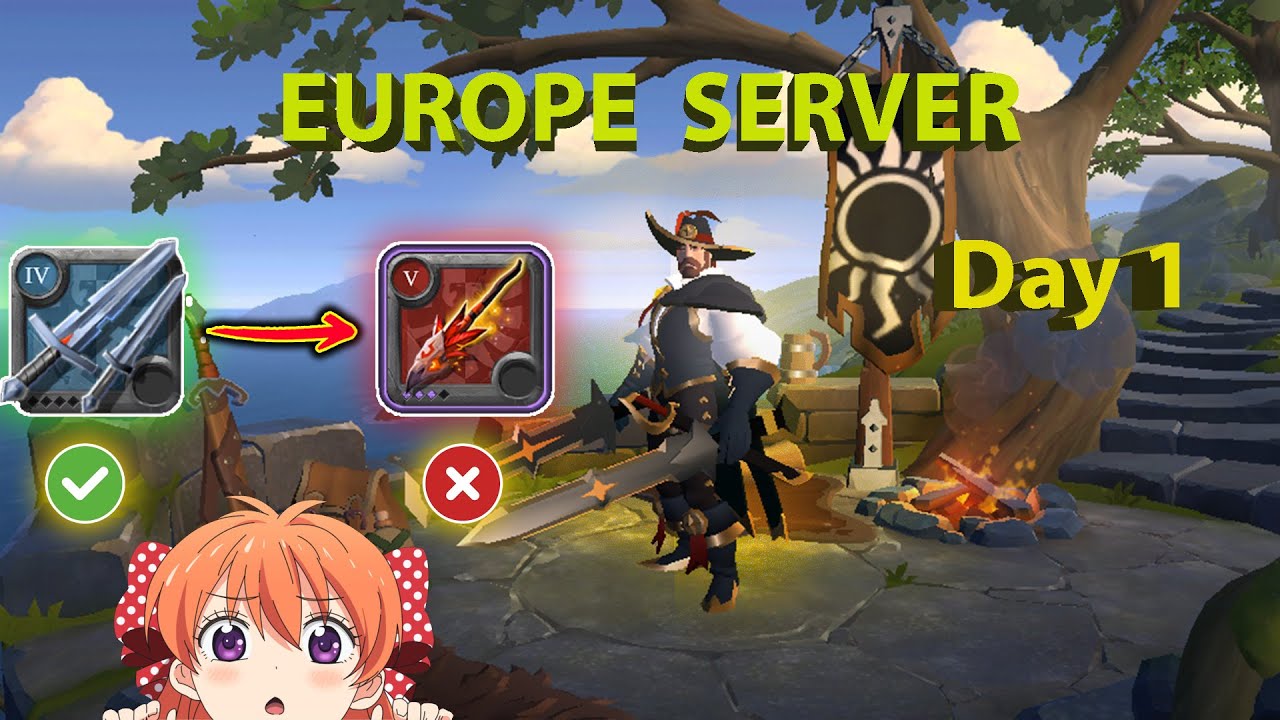PVP MIST IN NEW EU SERVER | ALBION ONLINE| 7 DAYS PREMIUM GIVE AWAY ...
