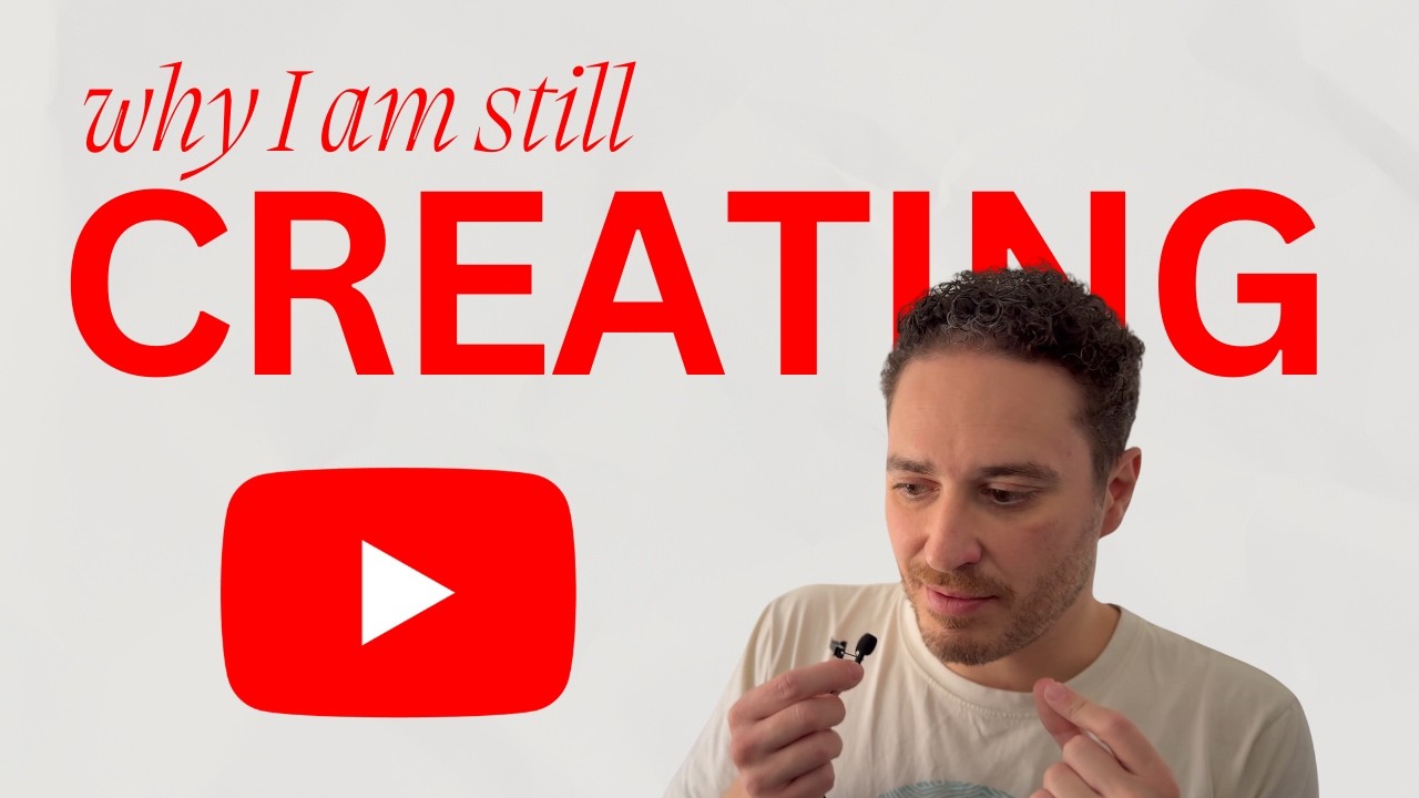 Why Am I Still Doing YouTube? - YouTube