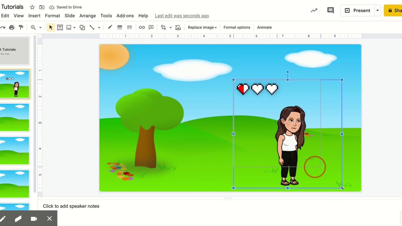 Add Characters--Google Slides - YouTube