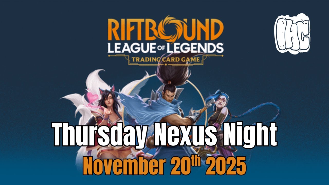 Thursday Nexus Night (11/20/25) - YouTube