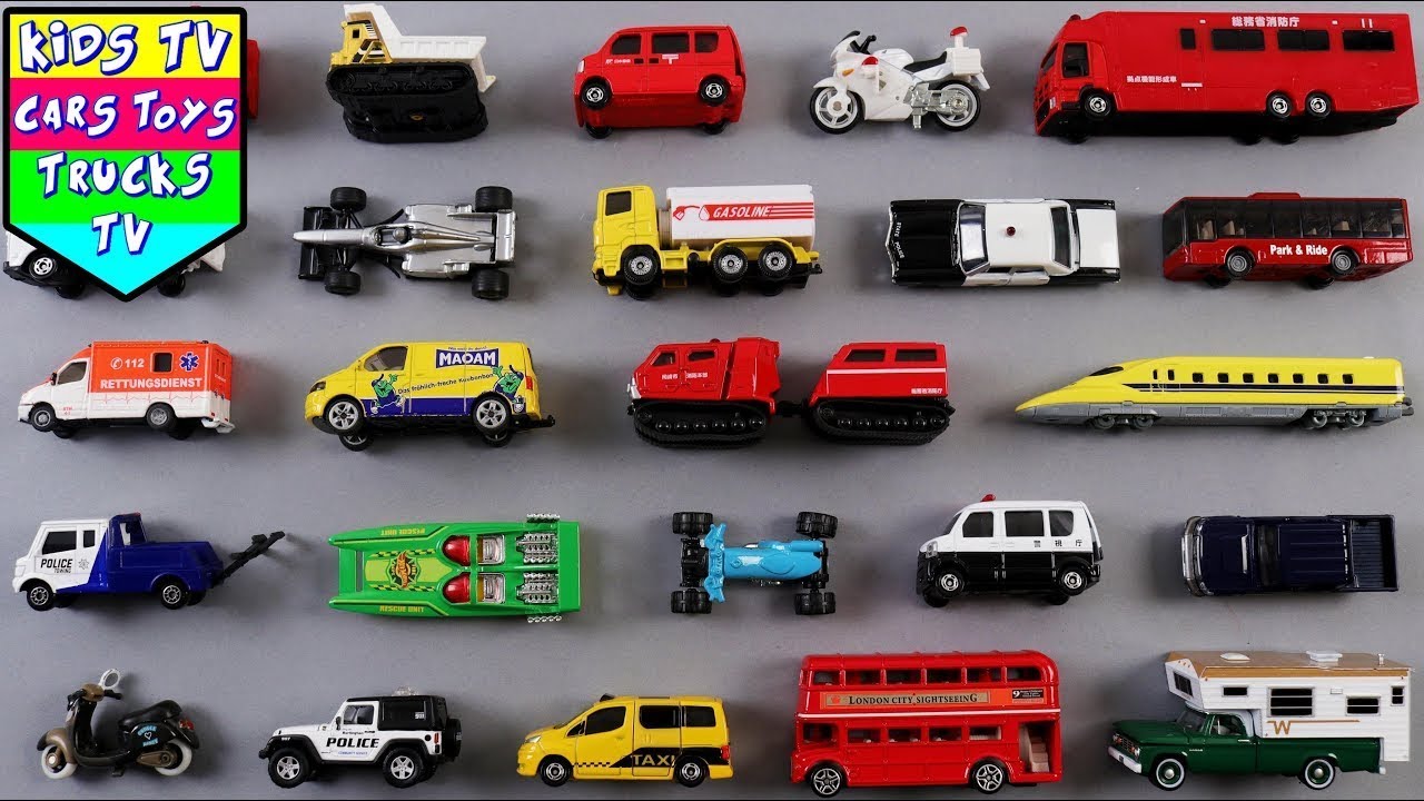 Learn About Special Vehicles for Kids + More Toy Videos - YouTube