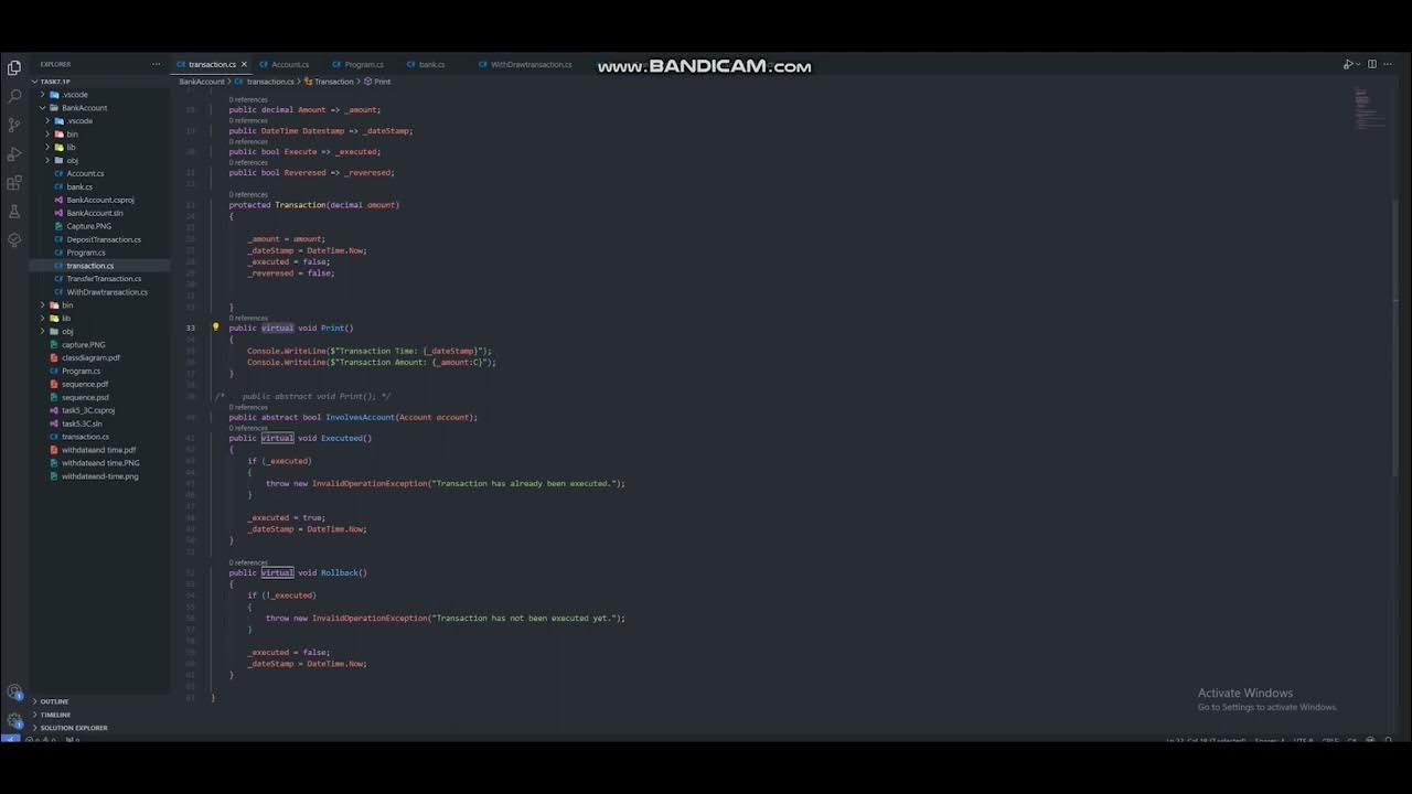 SIT771 Object-Oriented Development | Code Explanation - YouTube